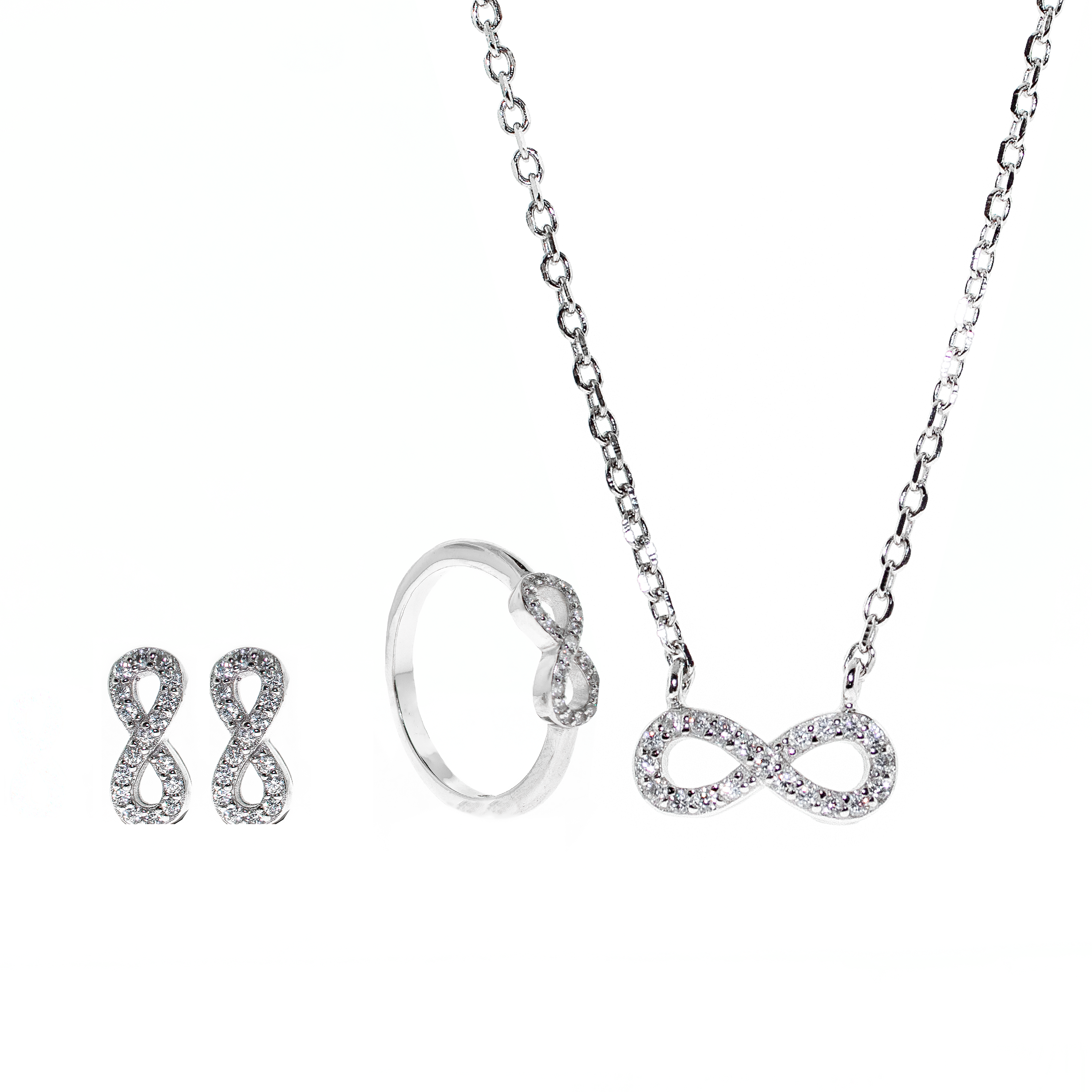 Infinity - Set – Silver & Co Jewelry